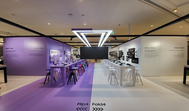 Samsung ouvre son Galaxy Pop-up Experience store au Qatar
