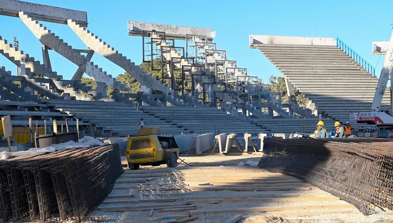 Tous les détails sur le projet de réhabilitation du Stade d'El Menzah