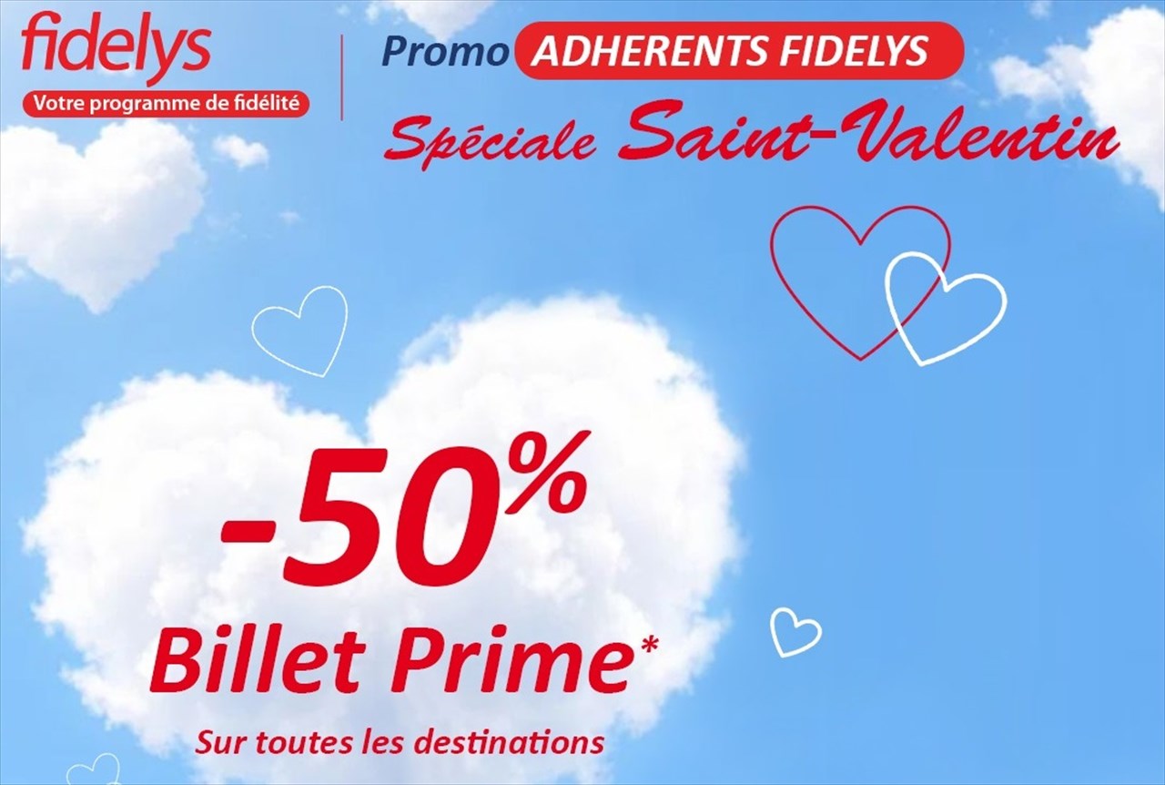 Tunisair célèbre la Saint-Valentin avec une offre Fidelys ...
